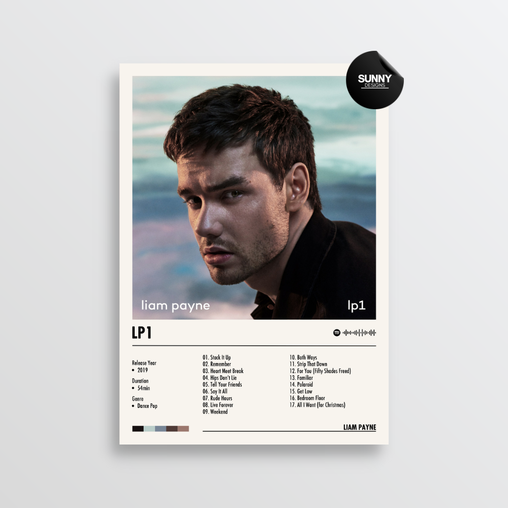 Liam Payne - LP1 | Album Cover Poster – Sunny Designs Posters