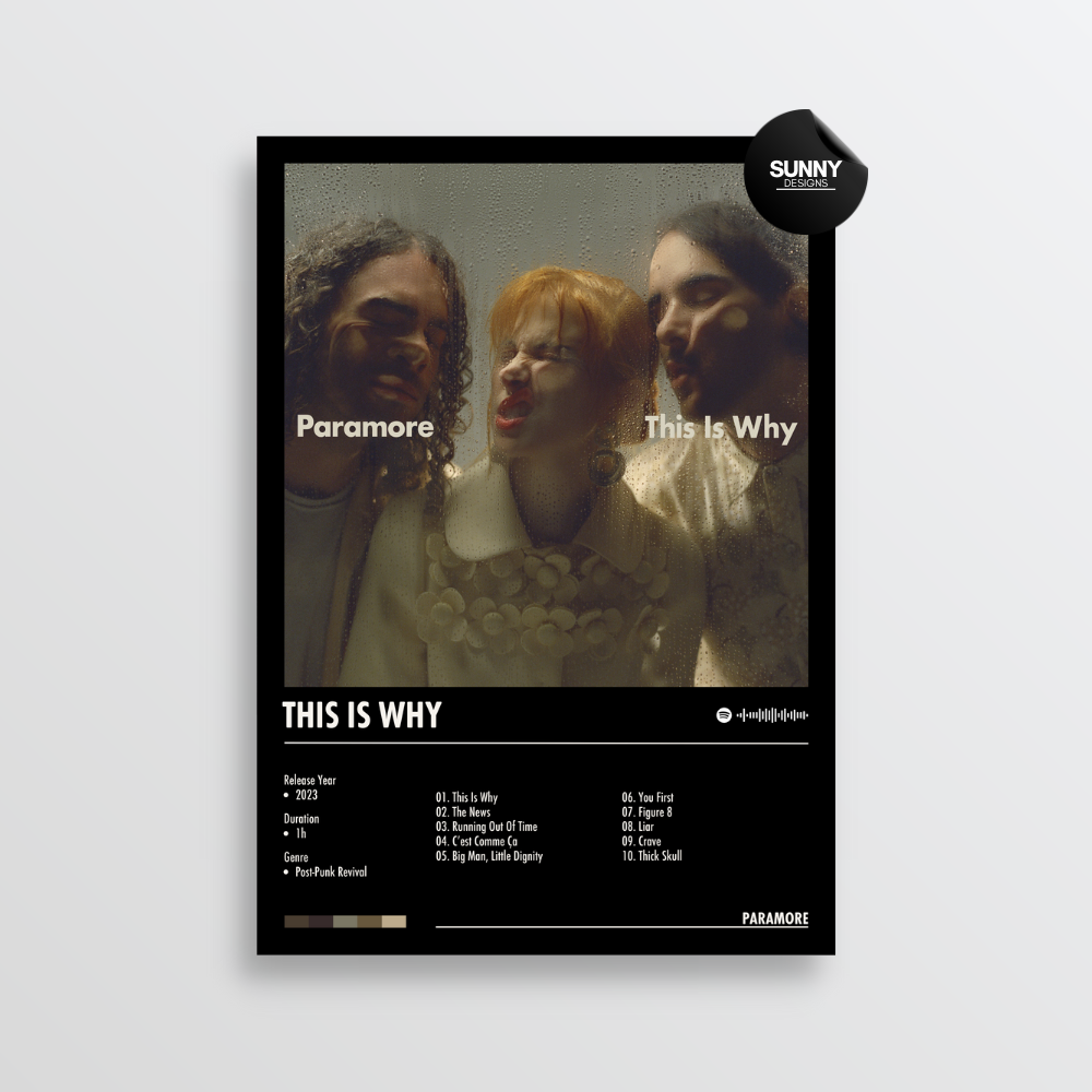 Paramore - This is Why | Album Cover Poster – Sunny Designs Posters