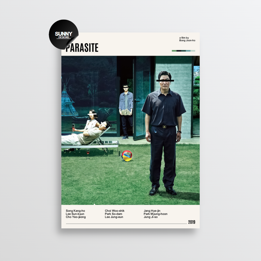 Parasite | Minimalist movie poster – Sunny Designs Posters