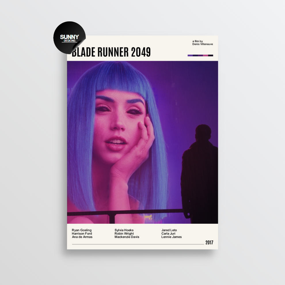 Blade Runner 2049 | Minimalist Movie Poster – Sunny Designs Posters