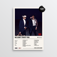 Future & Metro Boomin - WE DON'T TRUST YOU | Album Cover Poster – Sunny ...