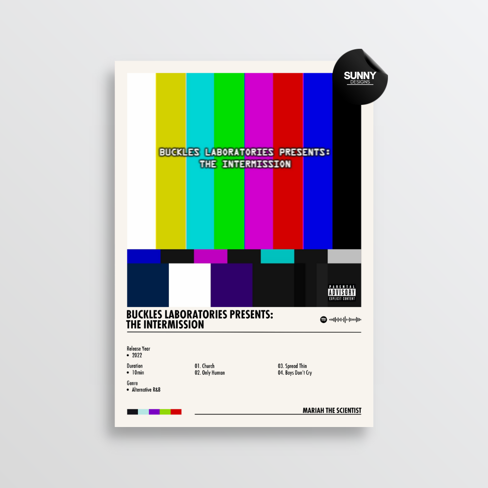 Mariah the Scientist - Buckles Laboratories Presents: The Intermission ...