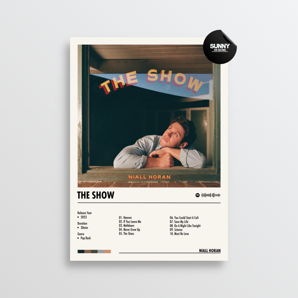 Niall Horan - The Show | Album Cover Poster – Sunny Designs Posters