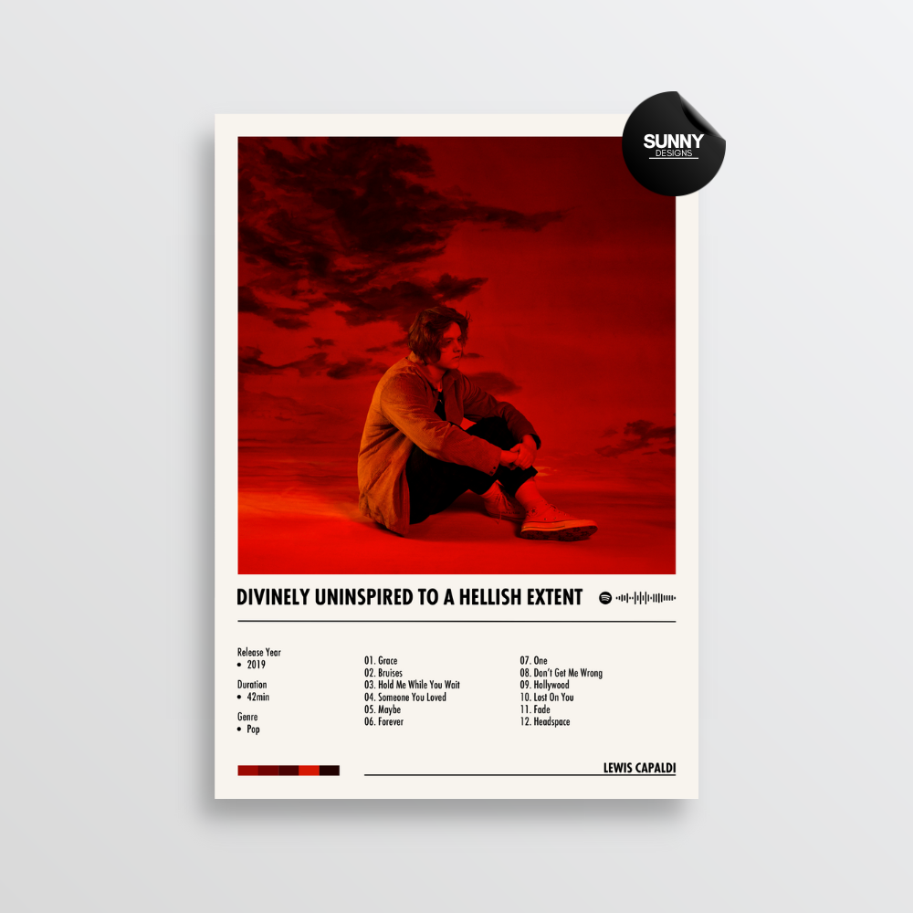 Lewis Capaldi - Divinely Uninspired to a Hellish Extent | Album Cover ...