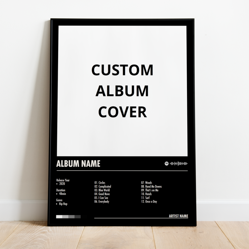 Custom Album Cover Poster | Design 1 – Sunny Designs Posters