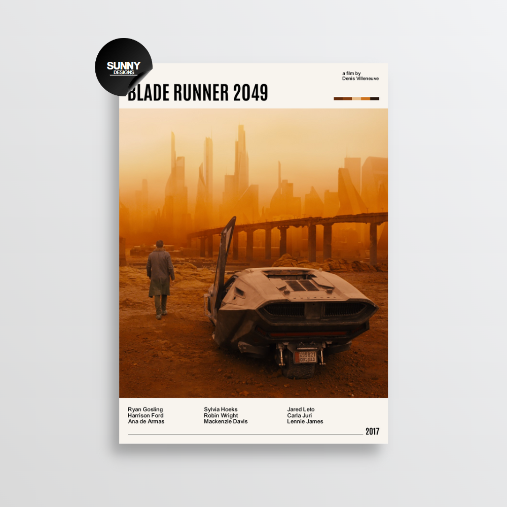 Blade Runner 2049 | Minimalist Movie Poster – Sunny Designs Posters