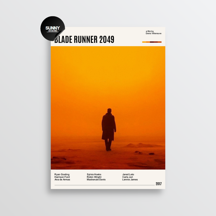 Blade Runner 2049 | Minimalist Movie Poster – Sunny Designs Posters