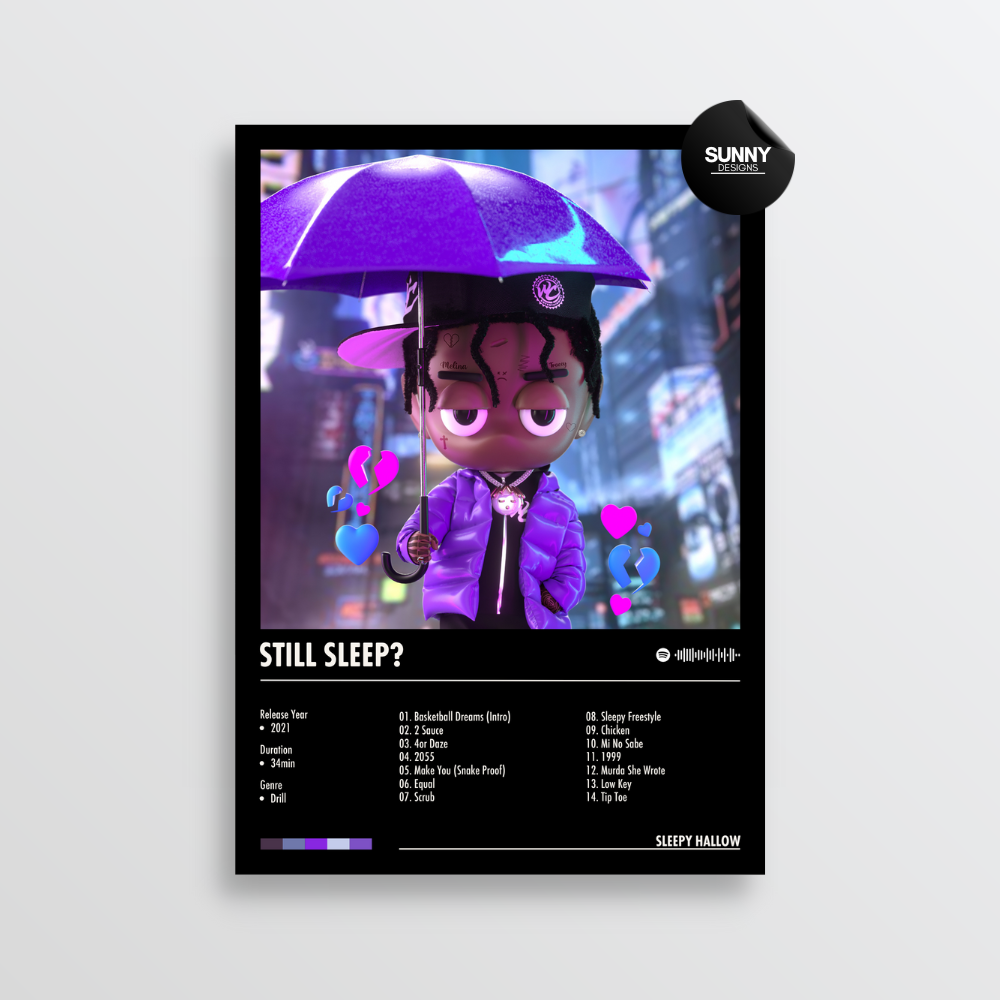 Sleepy Hallow - Still Sleep? | Album Cover Poster – Sunny Designs Posters