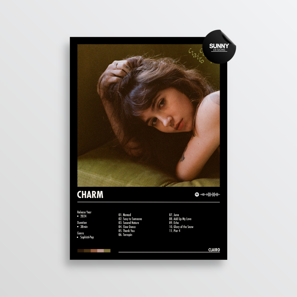 Clairo - Charm | Album Cover Poster – Sunny Designs Posters