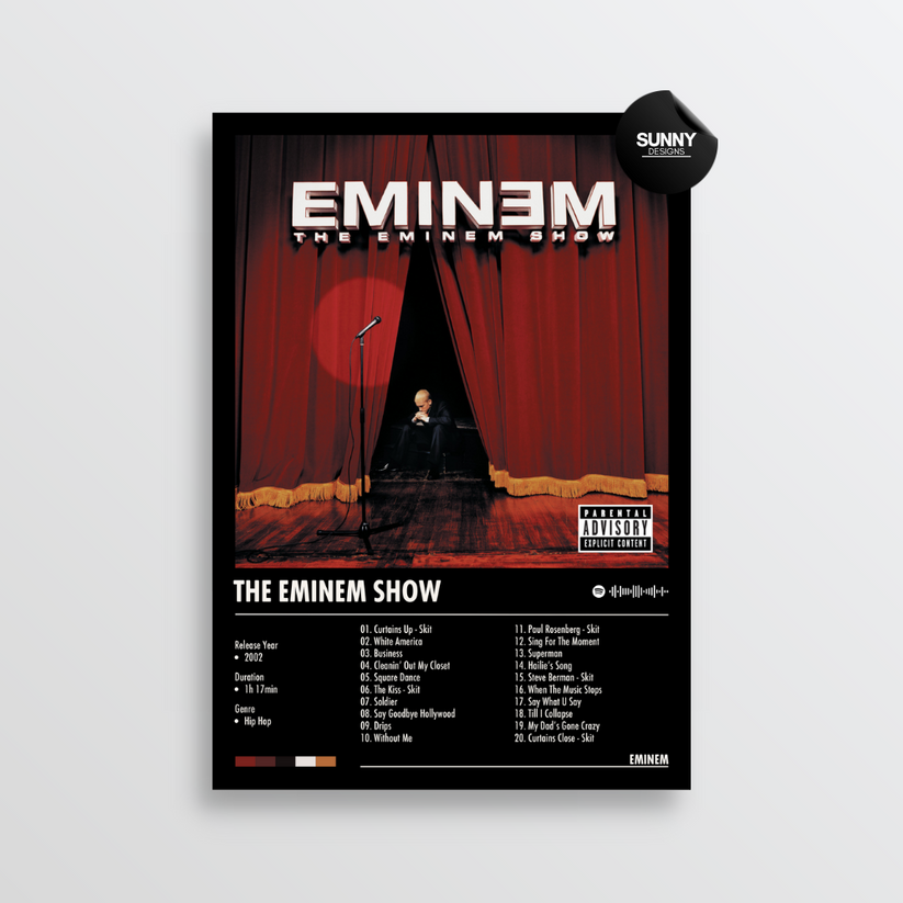 Eminem - The Eminem Show | Album Cover Poster – Sunny Designs Posters