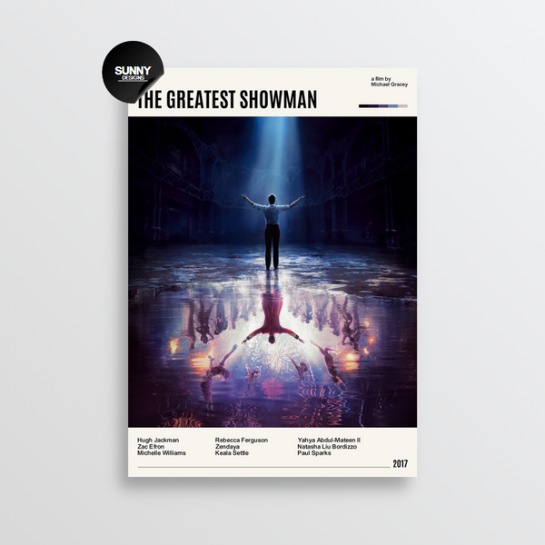The Greatest Showman | Minimalist Movie Poster – Sunny Designs Posters