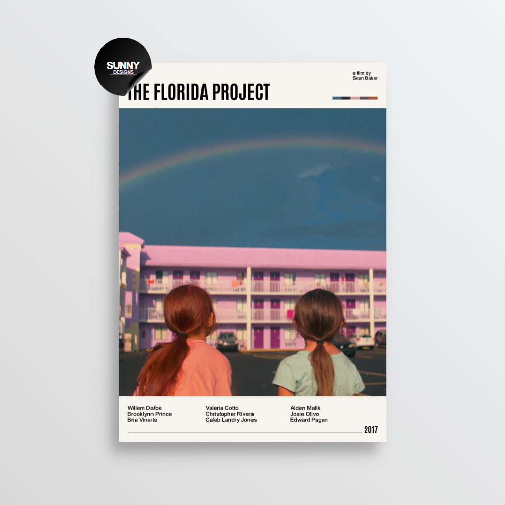 The Florida Project | Minimalist movie poster – Sunny Designs Posters