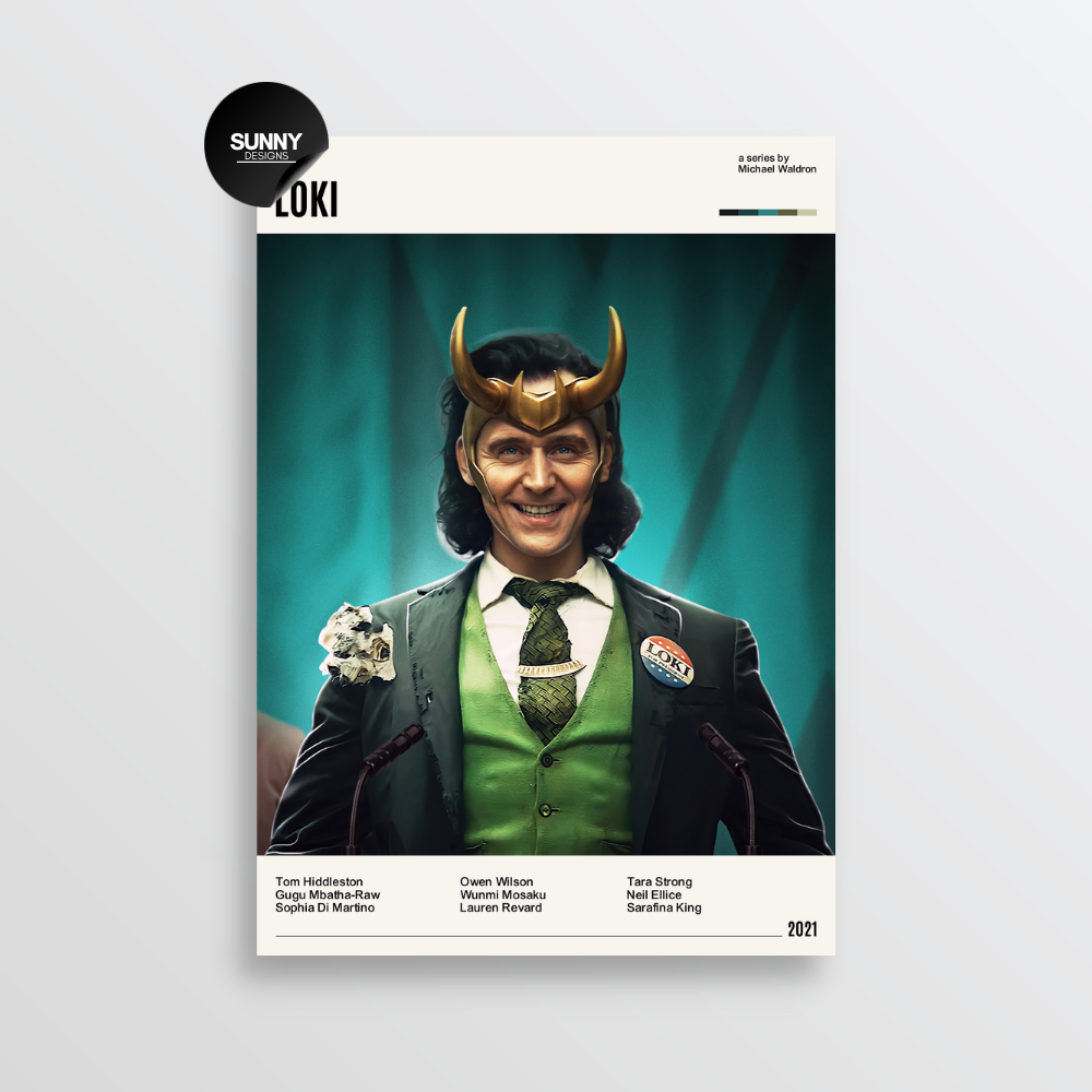 Loki | Minimalist movie poster – Sunny Designs Posters