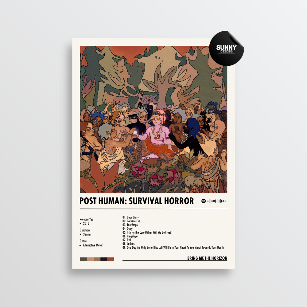 Bring Me the Horizon - Post Human: Survival Horror | Album Cover Poste ...