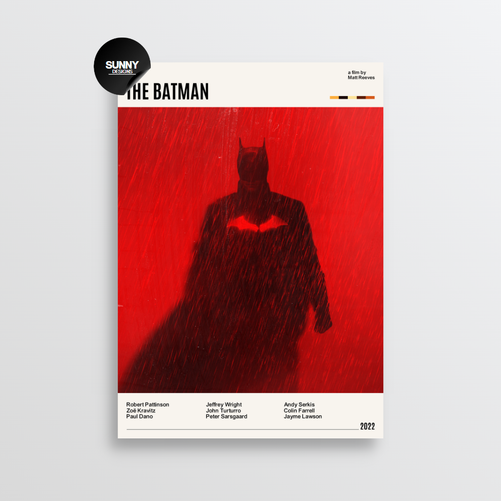 The Batman | Minimalist Movie Poster – Sunny Designs Posters