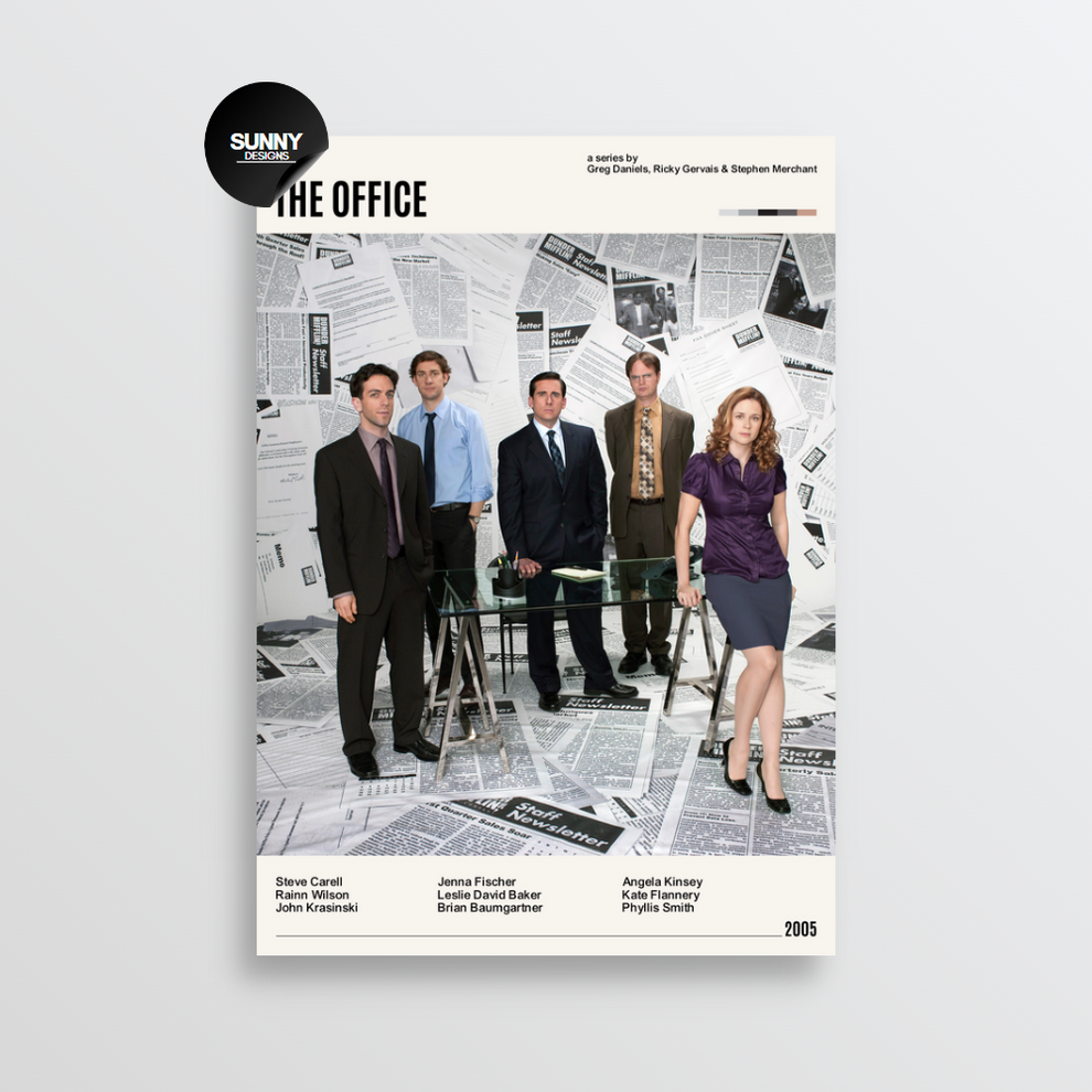 The Office | Minimalist TV Serie Poster – Sunny Designs Posters