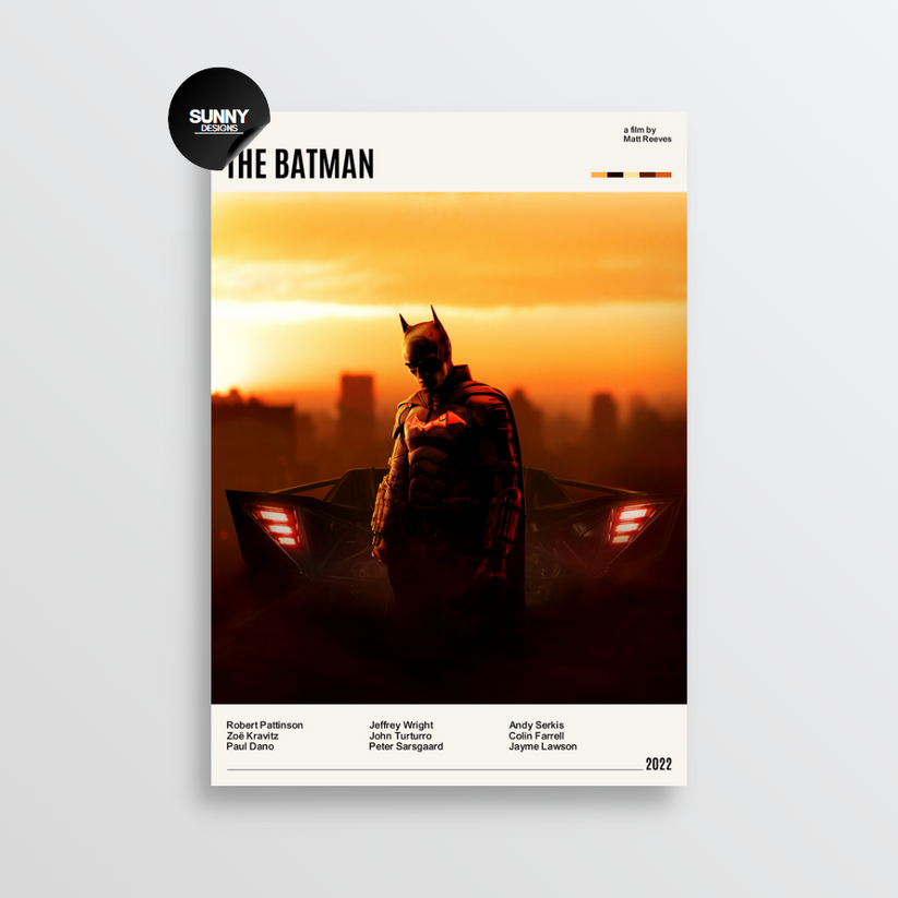 The Batman | Minimalist Movie Poster – Sunny Designs Posters