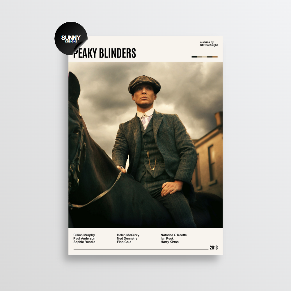 Peaky Blinders | Minimalist TV Serie Poster – Sunny Designs Posters