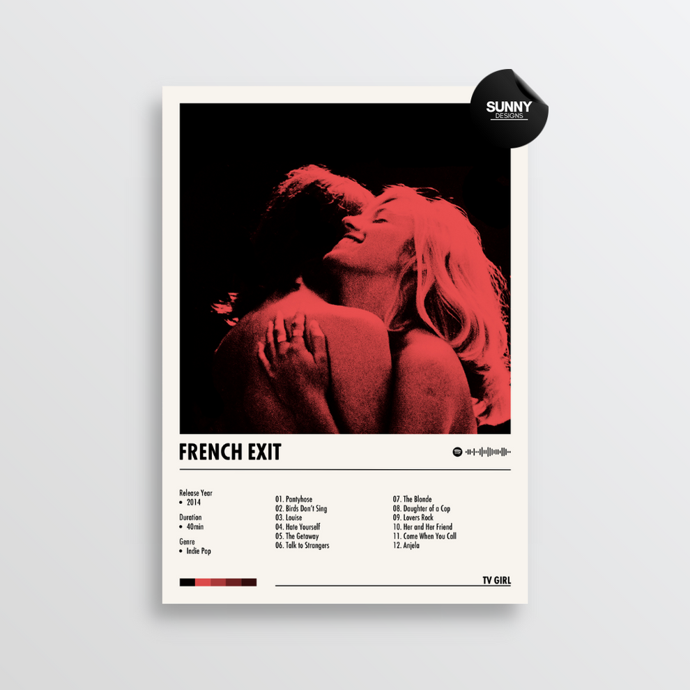 TV Girl - French Exit | Album Cover Poster – Sunny Designs Posters