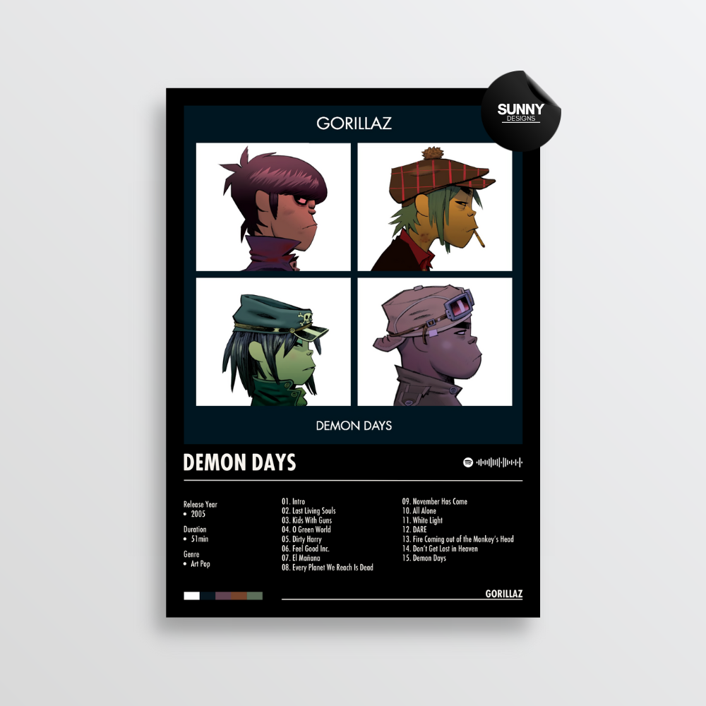 Gorillaz Demon Days Album Cover Demon Days And The Promise Of Our