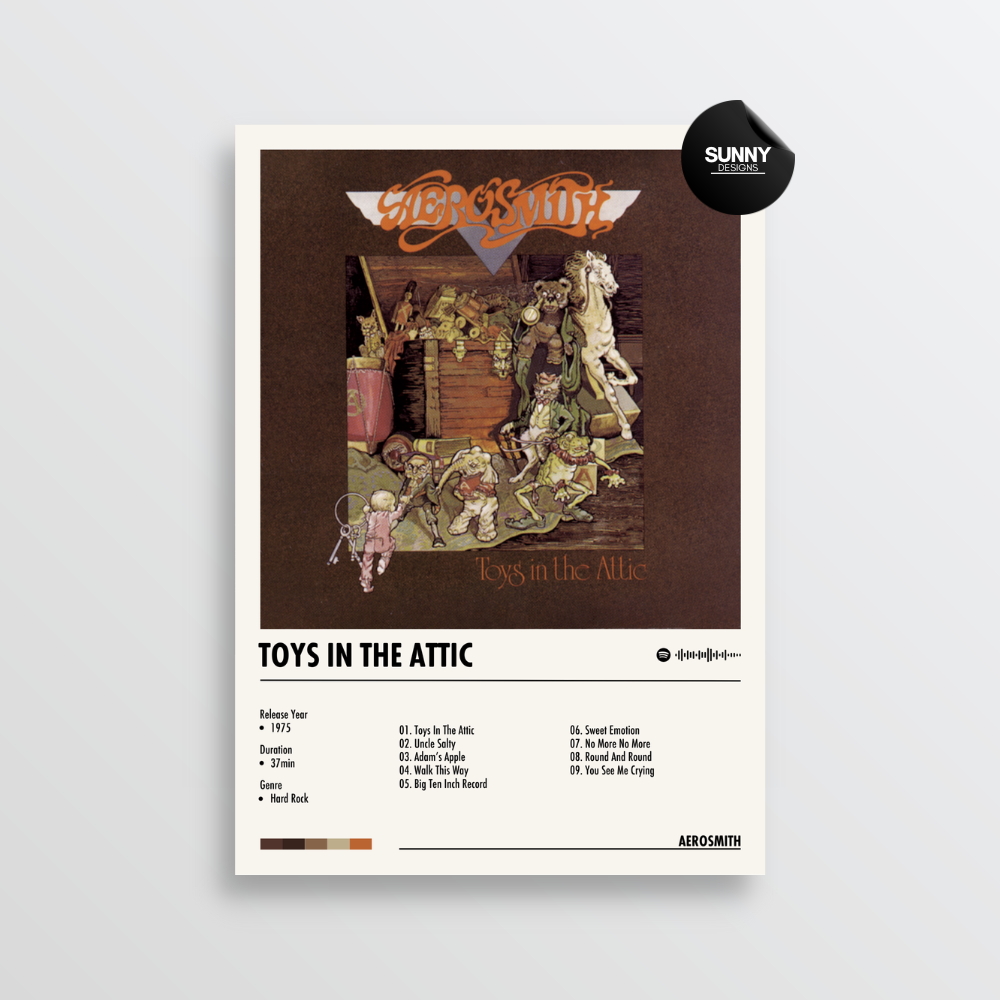 Boston - Boston | Album Cover Poster – Sunny Designs Posters